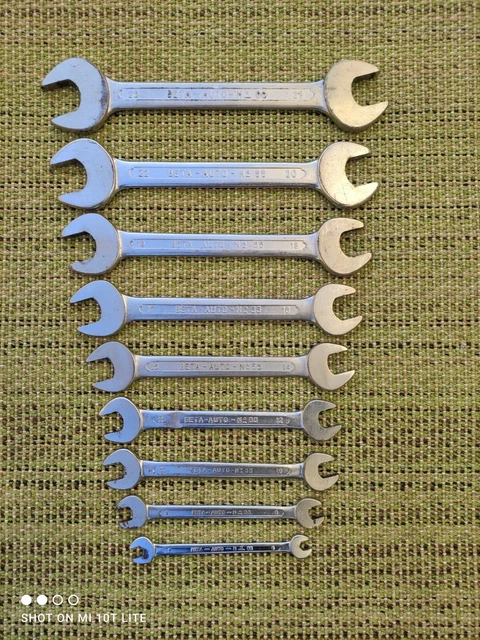 SET CHIAVI BETA Auto N'55 dall 6/7 alla 21/23 chiavi trousse Ferrari ...