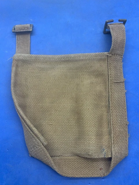 WW2 BRITISH ARMY / RAF 37 Pattern Webbing Water Bottle Carrier Harness ...