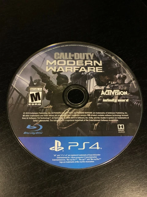 CALL OF DUTY: Modern Warfare (Sony PlayStation 4, PS4) Tested, Disc ...