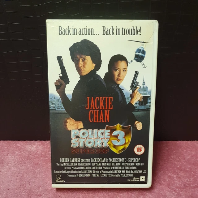 POLICE STORY 3 Supercop - Jackie Chan - PAL VHS Video Tape Chinatown ...