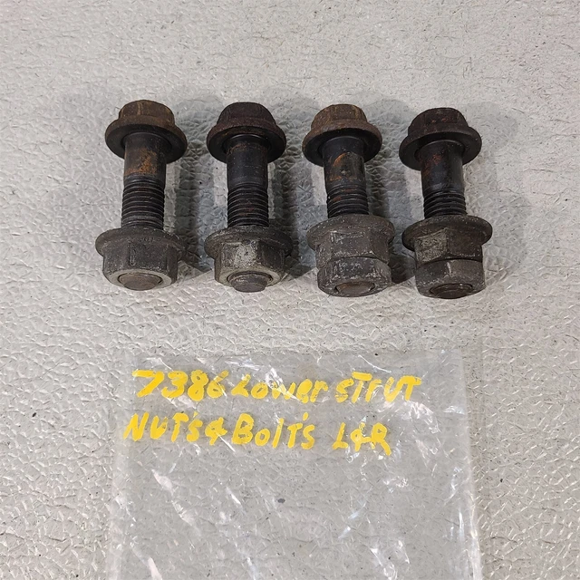 94-04 MUSTANG STRUT To Spindle Mounting Bolts Nuts Hardware Oem Aa7386 ...
