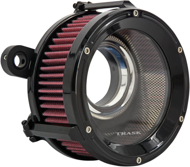 TRASK TM-1020GBK AIRCLEANER Asult Tbw Bk Harley Flhx 1690 Street Glide ...