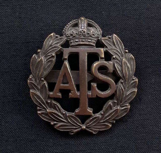 WW2 ATS AUXILIARY Territorial Service Officers Bronze Gaunt Original ...