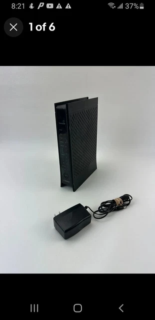 ROUTER INALÁMBRICO MÓDEM CenturyLink ZyXEL C3000Z con cable de ...