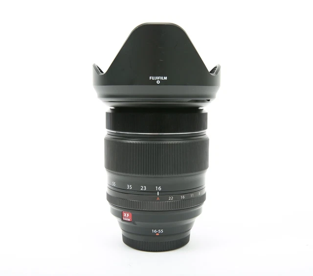 FUJIFILM FUJINON NANO-GI XF 16-55mm f/2.8 R LM WR Lens with Both Caps and Hood £599.99 - PicClick UK