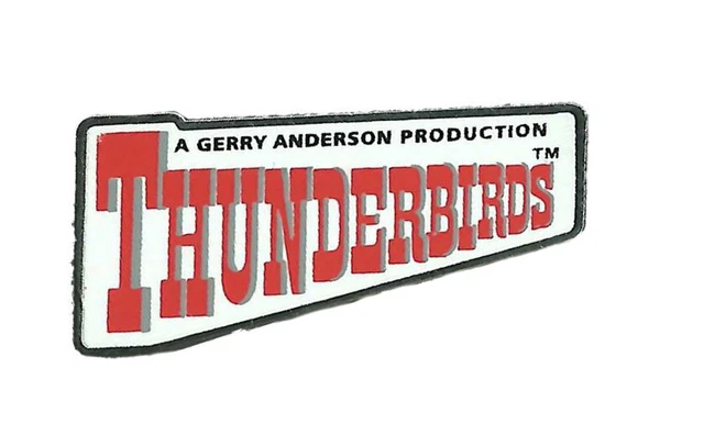 OFFICIALLY LICENSED GERRY Anderson Classic Thunderbirds Logo Pin £1.50 ...