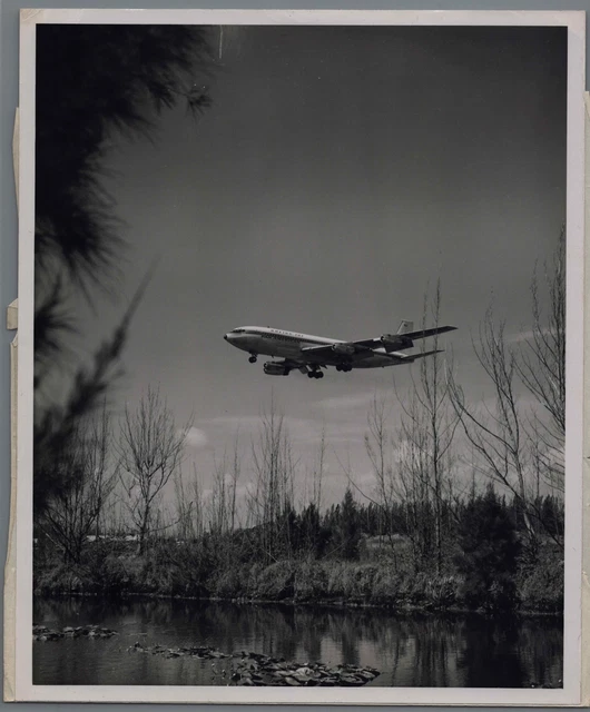 BOEING 707 PROTOTYPE Early Test Flight Original Manufacturers Photo ...