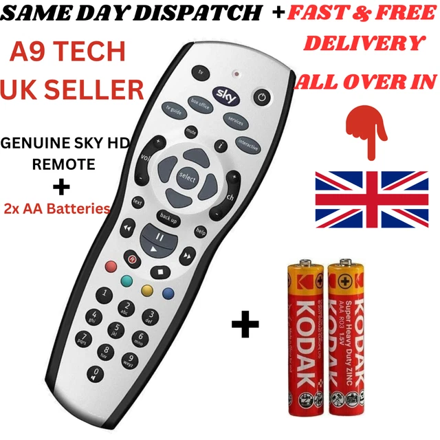 NEW SKY PLUS HD BOX REMOTE CONTROL 2021 REV 9f REPLACEMENT UK £9.49 ...