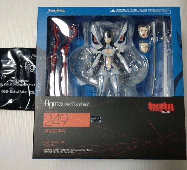 FIGMA KILL LA KILL Satsuki Kiryuin Action Figure w/ bonus parts trigger ...