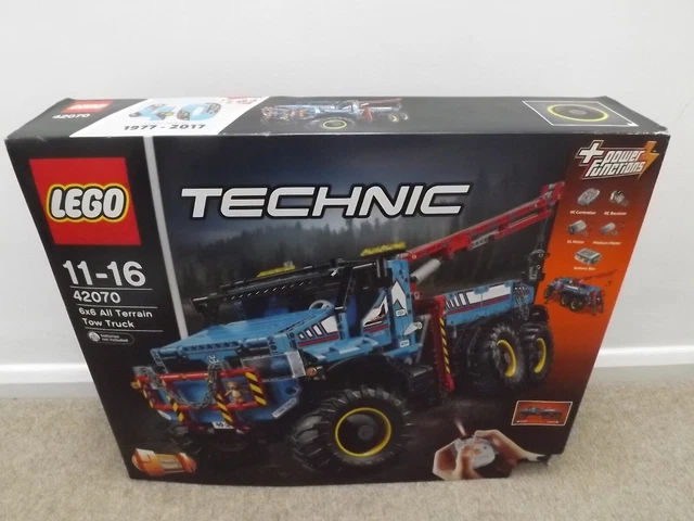 LEGO TECHNIC 42070 6x6 All Terrain Tow Truck - Brand New and Sealed £ ...