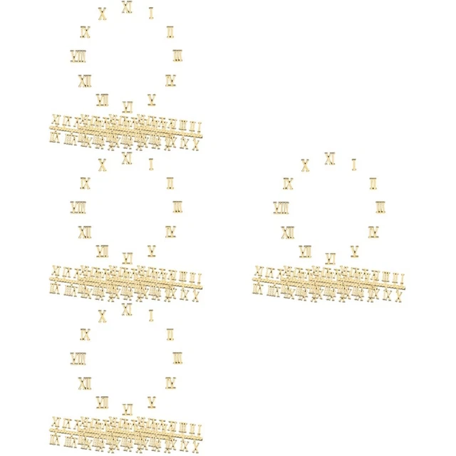 20 SETS OF Clock Numerals Kit Digital Clock Numbers Clock Number Clock ...