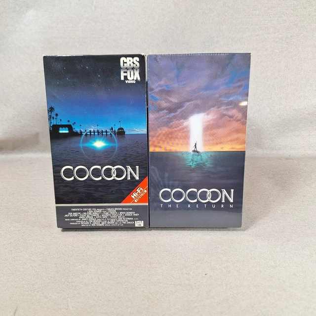 COCOON AND COCOON 2 The Return VHS Movies with Don Ameche and Hume ...