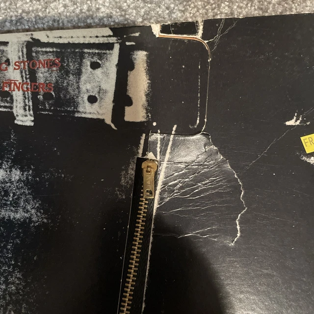 Rolling Stones Sticky Fingers Vinyl Lp Coc59100 1971 Us Erste