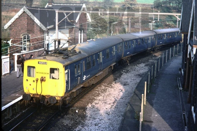 35MM SLIDE BR British Rail Electric EMU Class 506 M59406M 1977 Original ...