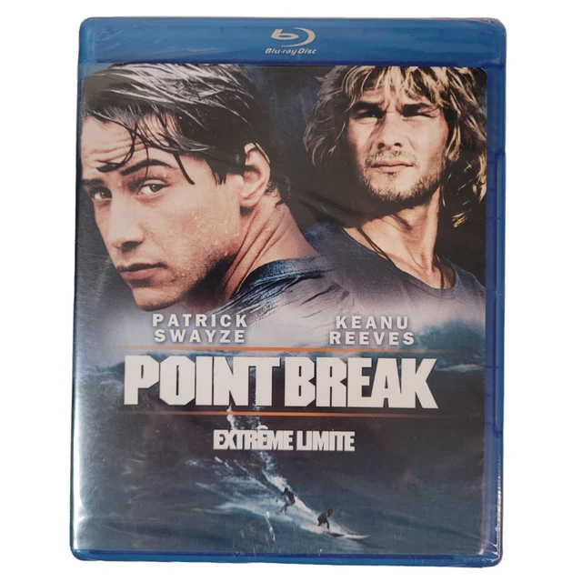 POINT BREAK BLU-RAY 1991 Keanu Reeves Patrick Swayze Lori Petty Gary ...