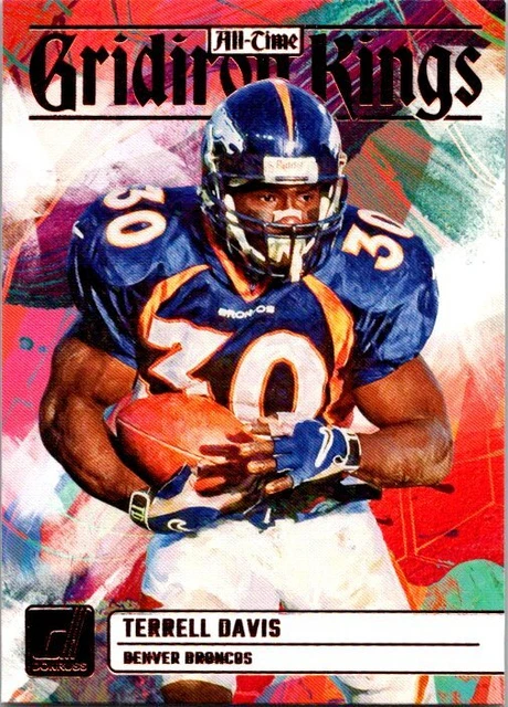 2023 DONRUSS #ATG-3 Terrell Davis All-Time Gridiron Kings EUR 2,22 ...