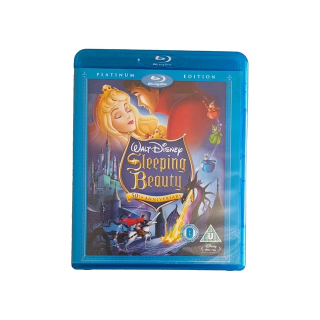 Walt Disney Sleeping Beauty 50th Anniversary Platinum Edition Blu Ray