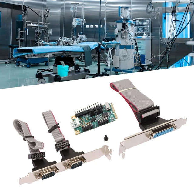MINI PCIE SERIAL Parallel Expansion Card 6Gbps Pci Express To Printer ...