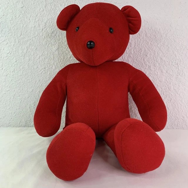 VINTAGE 1979 RARE Red Bear 21" North American Bear Company, Chicago IL ...