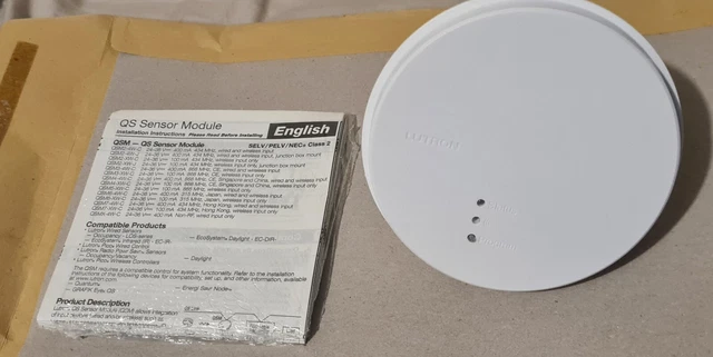 LUTRON QSM3-XW-C QS sensore module interface £46.99 - PicClick UK