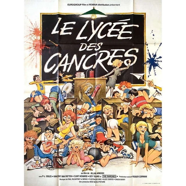 LE LYCEE DES CANCRES Affiche de cinéma - 120x160 cm. - 1979 - P. J. Soles, Alla EUR 96,99 ...