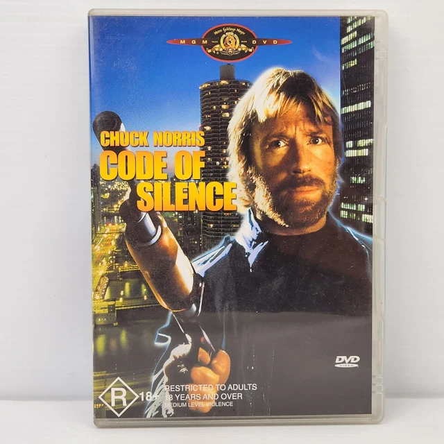 CODE OF SILENCE DVD Movie 1985 Chuck Norris Dir. Andrew Davis Action ...