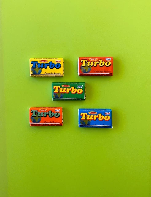 UNOPENED TURBO KENT 2007 GUM, TURBO BUBBLE GUM, CHEWING GUM COLLECTION ...