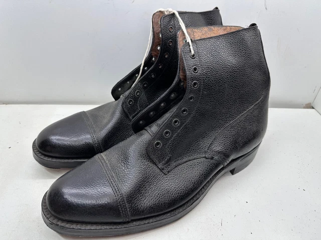 ORIGINAL WW2 BRITISH Army Combat Ammo Boots - 1943 Dated - Size UK 12 M ...