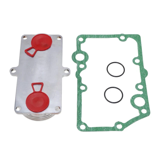 5 PLATE OIL Cooler RE59296 RE560753 for John Deere 5410 5420 5520 5625 ...