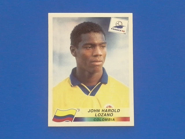 STICKER PANINI WC France 98 n.455 John Harold Lozano Colombia EUR 1,00 ...