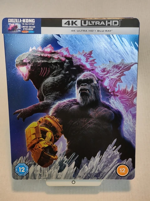 GODZILLA X KONG: The New Empire Limited Edition 4K Ultra HD Steelbook - HMV UK £38.75 - PicClick UK