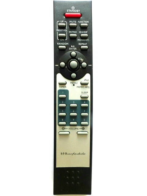 WHARFEDALE CD IPOD DOCK HIFI REMOTE CONTROL for IS73 £9.99 - PicClick UK