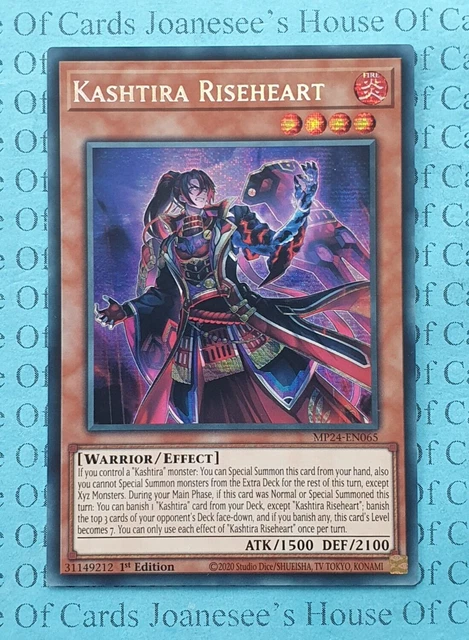 MP24-EN065 CARTE YU-GI-OH Rare Secret Prismatique Kashtira Riseheart ...