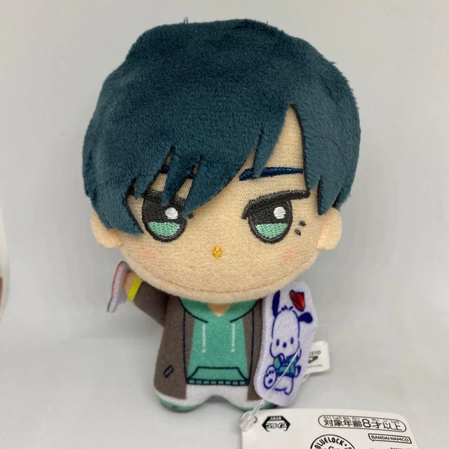 BLUE LOCK RIN Ito Sanrio Pochacco Chibigurumi vol.2 Plush Doll Mini ...