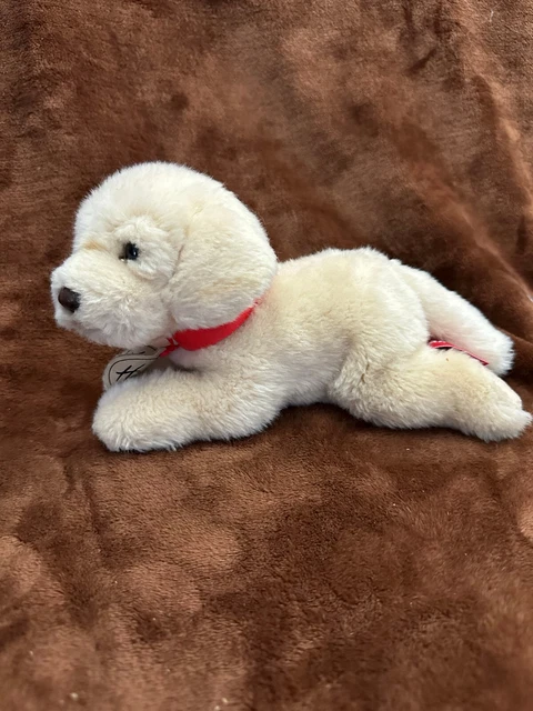 HAMLEY'S GOLDEN RETRIEVER Labrador puppy dog soft toy plush £10.70 ...