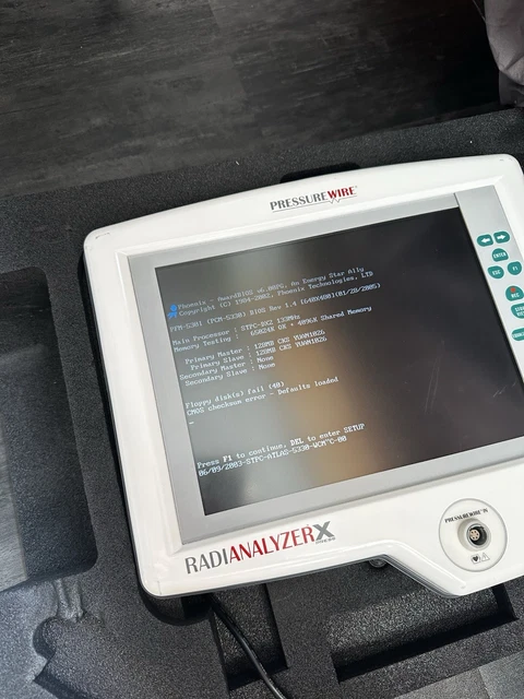 ST. JUDE MEDICAL RadiAnalyzer Xpress 12711 + Power Supply + Cables ...