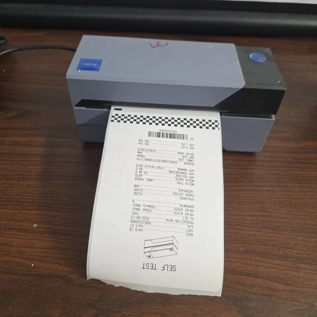 ROLLO USB THERMAL Label Printer X1038 Commercial Grade 4x6 Logistics ...