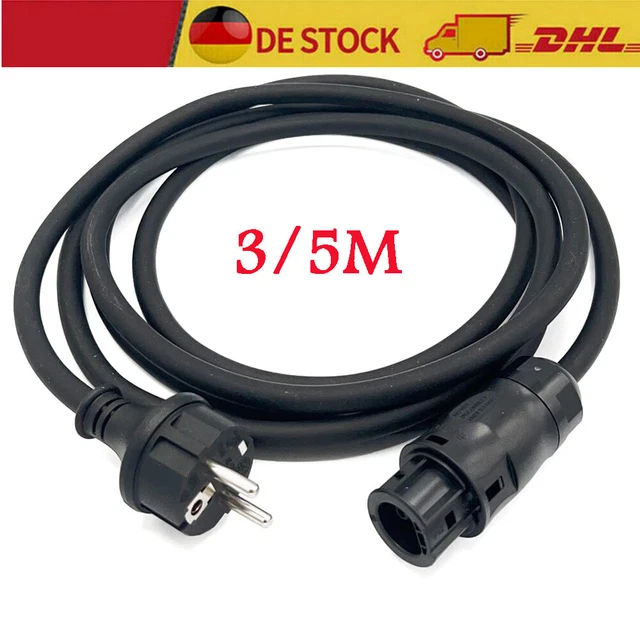 ANSCHLUSSKABEL BETTERI BC01 auf Schuko für Microwechselrichter Balkonkraftwerk * EUR 23,79 ...