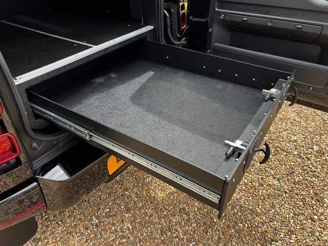 LAND ROVER DEFENDER Rear Drawer Compartment £695.00 - PicClick UK