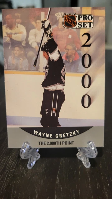 1990-91 PRO SET Wayne Gretzky The 2000th Point #703 EUR 5,51 - PicClick FR