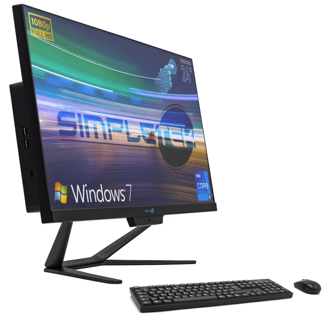AIO ALL IN One Touch Screen I5 8gb 240gb 24" Hd Win 7 Pc Computer ...
