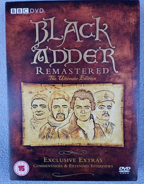 BLACKADDER REMASTERED ULTIMATE EDITION DVD BOX SET BBC TV COMEDY Rowan ...
