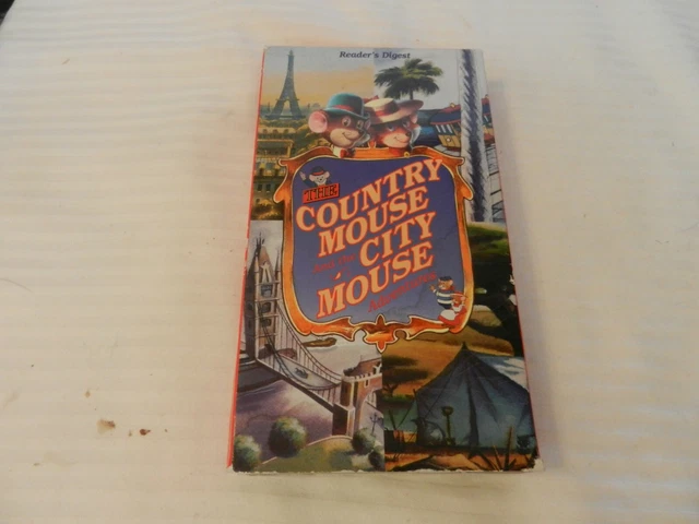 THE COUNTRY MOUSE and The City Mouse (VHS, 1997) Reader's Digest ...