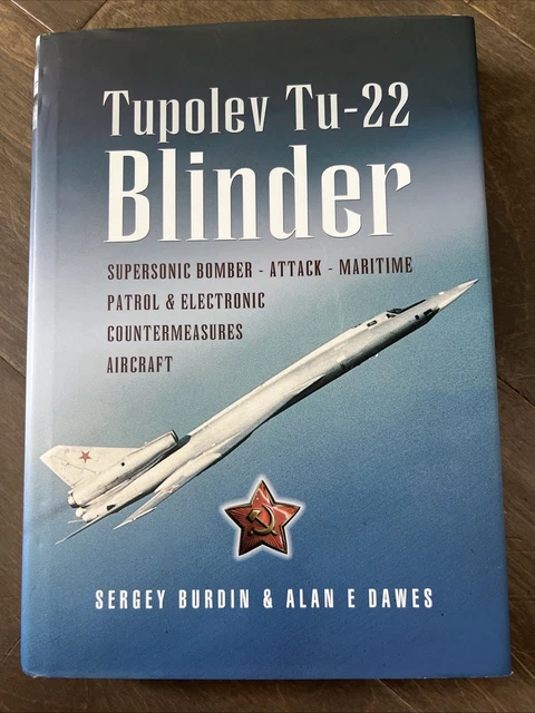 TUPOLEV TU-22 SOVIET Military Blinder Supersonic Bomber Aircraft Burdin ...