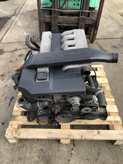 RANGE ROVER P38 2.5 BMW DIESEL COMPLETE ENGINE WITH ANCILLARIES 117k 94 ...