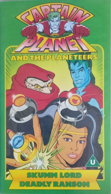 CAPTAIN PLANET AND The Planeteers 2 - Skumm Lord / Deadly Ransom (VHS ...