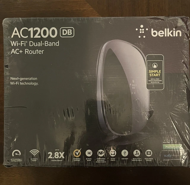 BELKIN AC 1200 DB Wi-Fi Router BRAND NEW SEALED $45.98 - PicClick