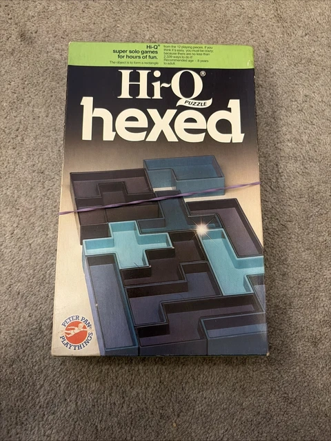VINTAGE HI-Q HEXED Solo Puzzle Game From Peter Pan Play Things £7.59 ...
