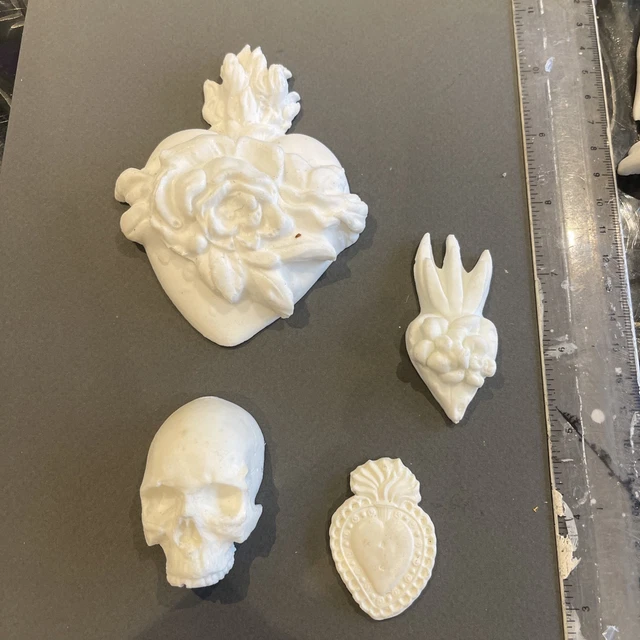 SANDRA EVERTSON/PRIMA/RELICS/ARTIFACTS/RESIN BLANKS Craft Bundle ex ...