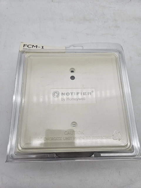 HONEYWELL NOTIFIER FCM-1 Fire Alarm Control Module With FlashScan FCM1 ...